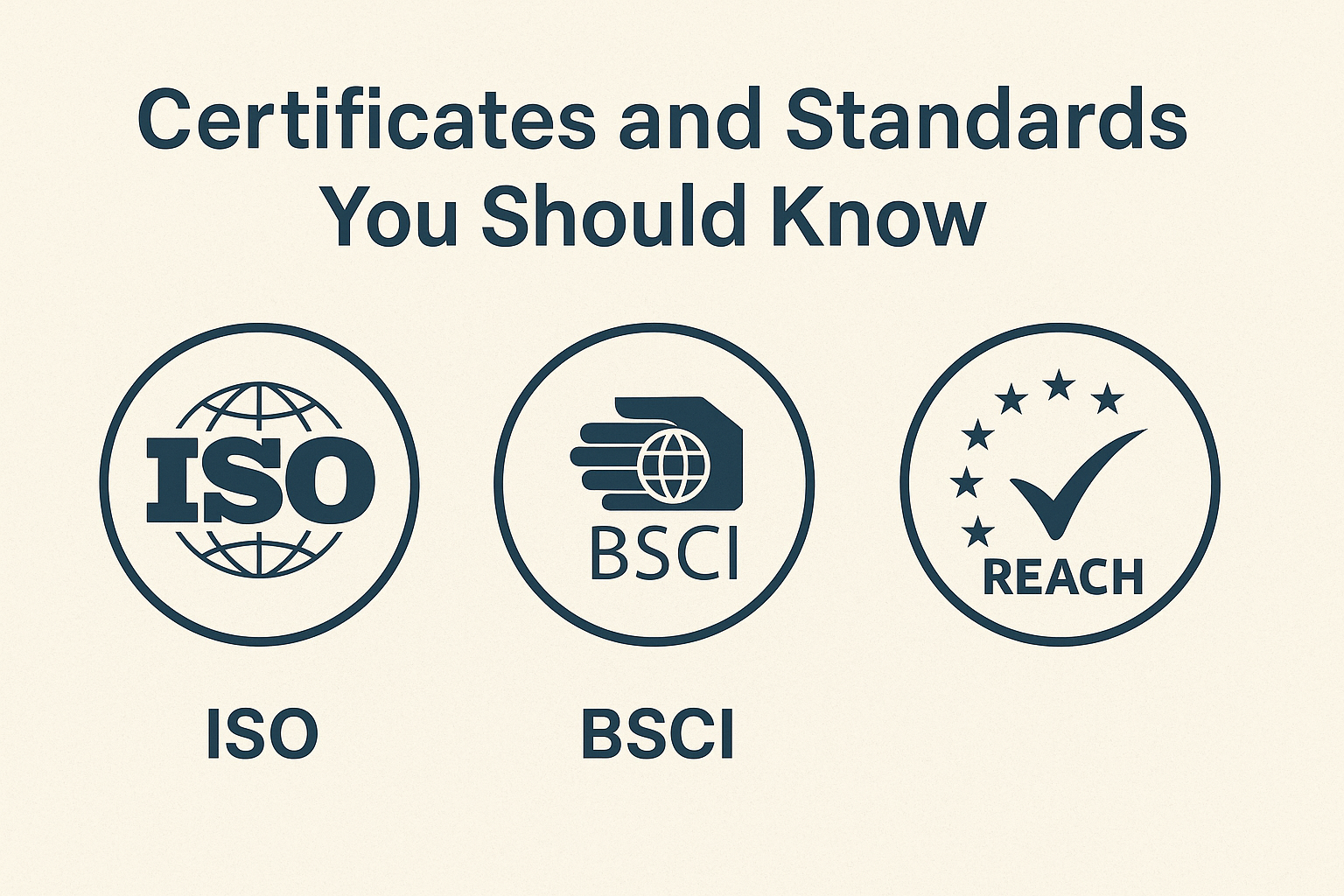 Certificates and Standards You Should Know