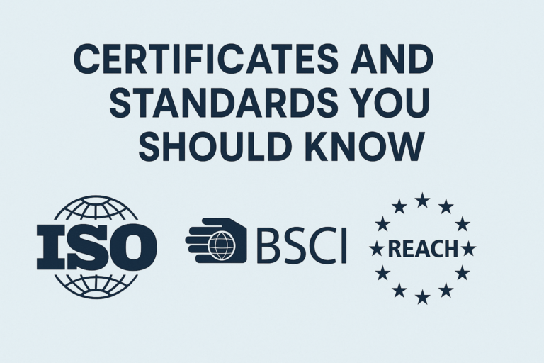 Certificates and Standards You Should Know
