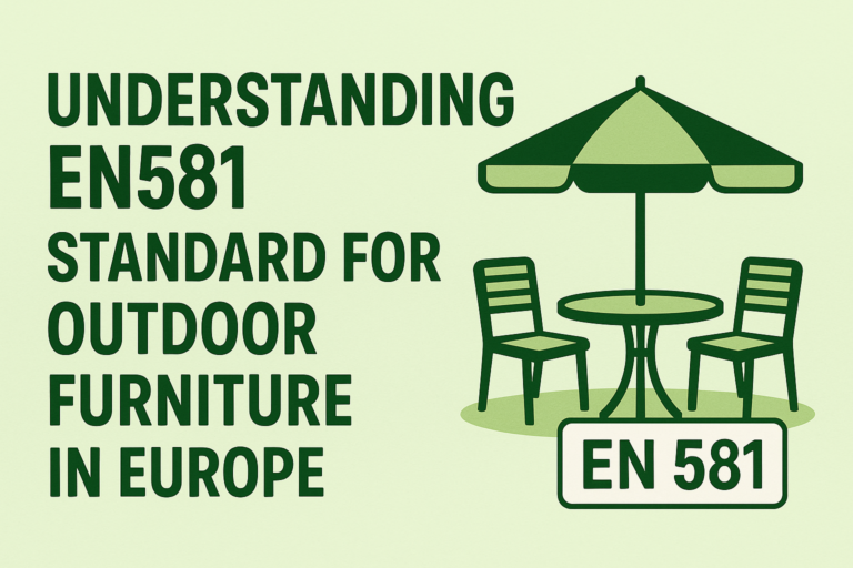 EN581 Standard for Outdoor Furniture